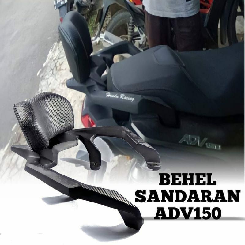 Honda ADV 150 backrest, backrest stirrup plus seat. | Shopee Malaysia