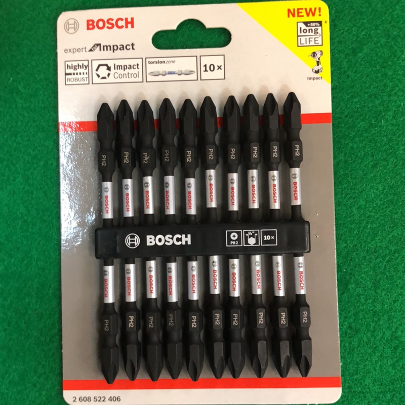 Tax Included Single High Torque PH2 Screwdriver Bit Set 110mm 2608522406 BOSCH | Shopee Malaysia