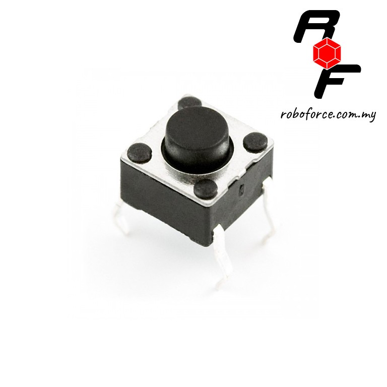 Tactile Switch Button x10 in 1 Pack for Arduino/Raspberry Pi/ ARM/ 8051 ...