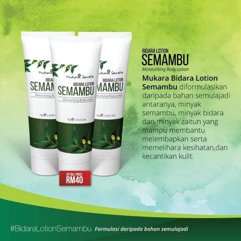losyen semambu bidara untuk chicken pox. | Shopee Malaysia