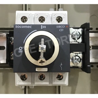 Socomec Sirco M2 Type 63A / 100A 3 Pole Isolator with PVC Enclosure Box ...