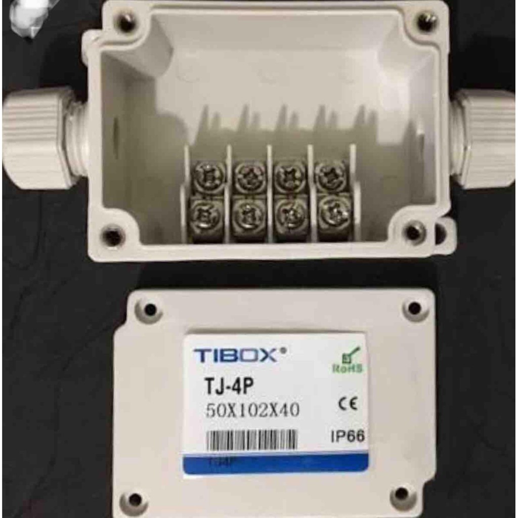 PVC BOX | TIBOX | TJ- 4P | TJ- 6P | TJ-10P | TERMINAL BLOCK BOX | PVC ...