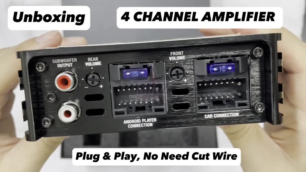 100% ORIGINAL MOHAWK 4 Channel Plug & Play Amplifier DSP MS Series MS-50.4PP 50W×4 Audio Kereta ...