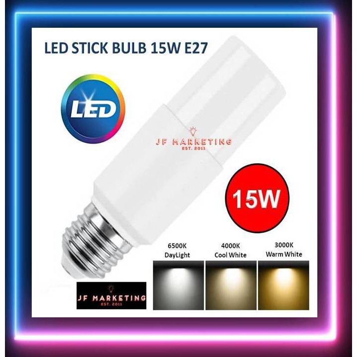 LED STICK BULB 15W E27 | Shopee Malaysia