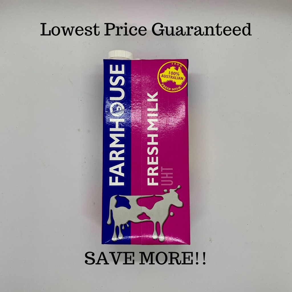 FARMHOUSE UHT FRESH MILK 1L (1ctn) | Shopee Malaysia