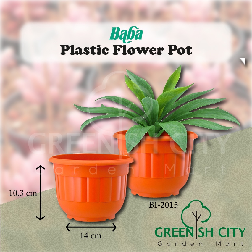 GNC - BABA BI-2015 Biodegradable Flower Pot Pasu Bunga | Shopee Malaysia