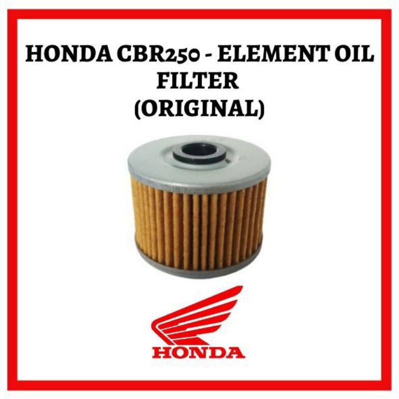 OIL FILTER HONDA CBR250R/CRF250/RALLY/CBR300/CRF250/CB250/CBR250 ...