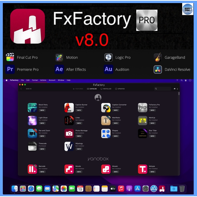 【NEW 2025 Version】Fxfactory Pro 8.0.21🔥Full Version🔥Plugin/effect For ...