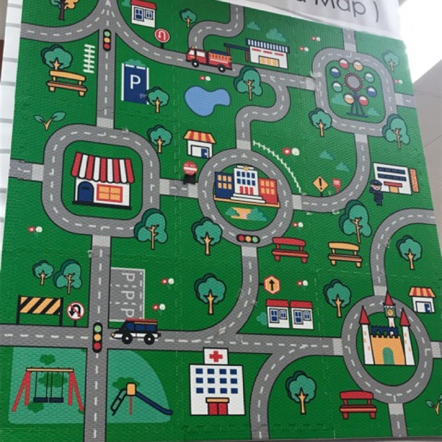 Puzzle Mat (Road Map) | Shopee Malaysia
