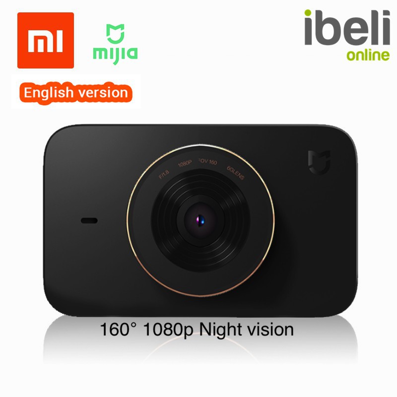 XIAOMi Mijia Mi Car Camcorder DashCam Camera 1080p DVR Dash Cam English ...