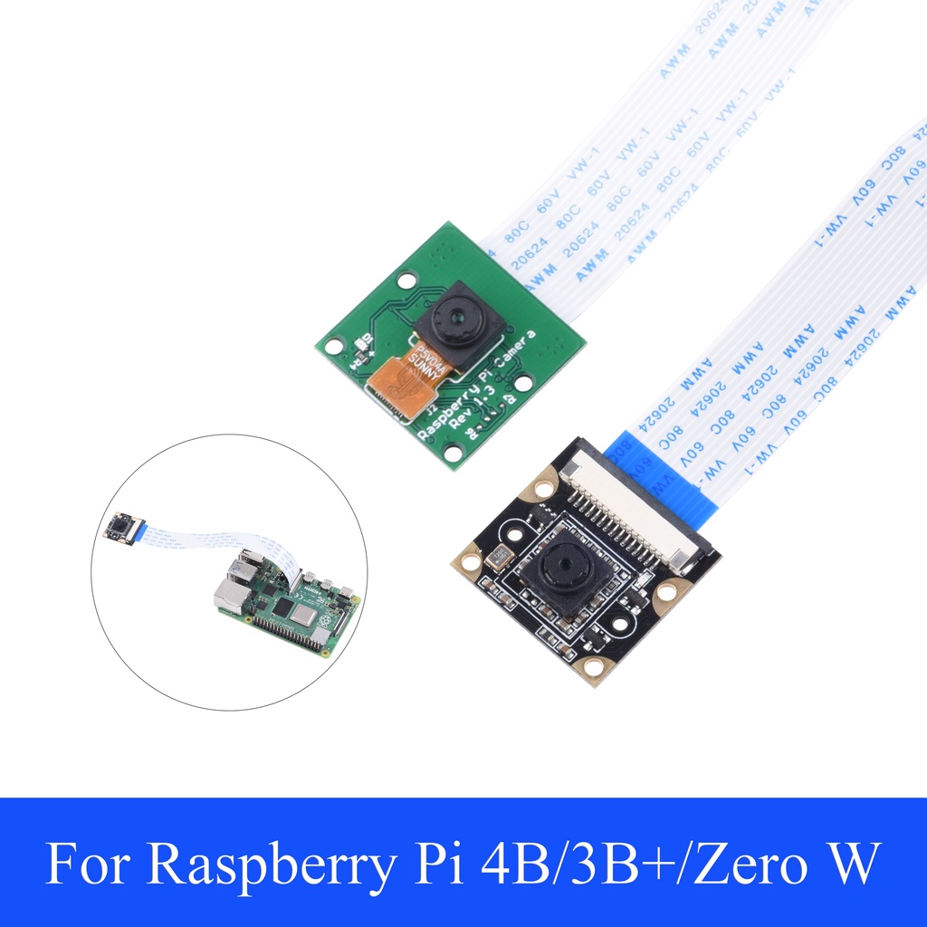 Raspberry Pi 4B Night Vision Camera Module 65° 5MP Webcam With Infrared ...