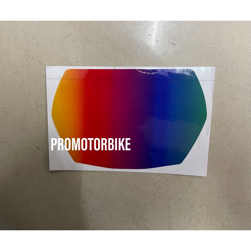 (NEW) YAMAHA Y16 Y16Z Y16ZR METER STICKER TINTED TITANIUM RAINBOW ...
