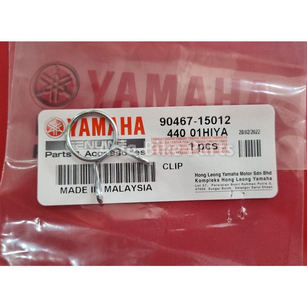 Yamaha Original LC135 V1 V2 V3 V4 V5 V6 V7 4S 5S Resonator Clip - 90467-15012 | Shopee Malaysia