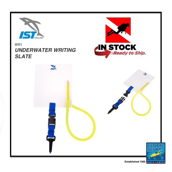 IST WR-1 Underwater Writing Slate - The perfect underwater ...