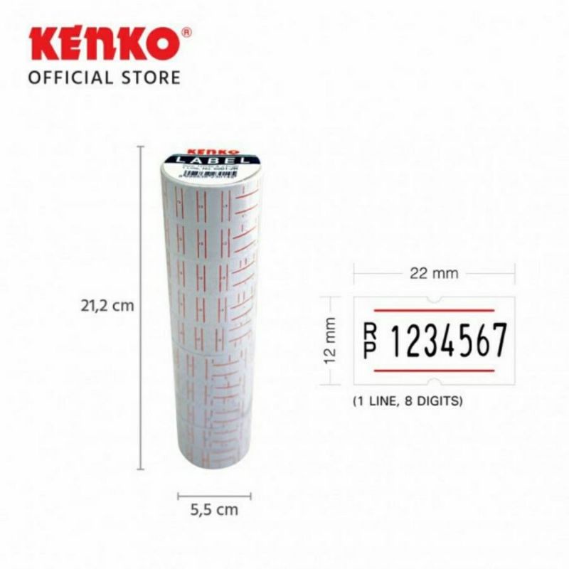 Kenko 1 Line Price Label | Shopee Malaysia