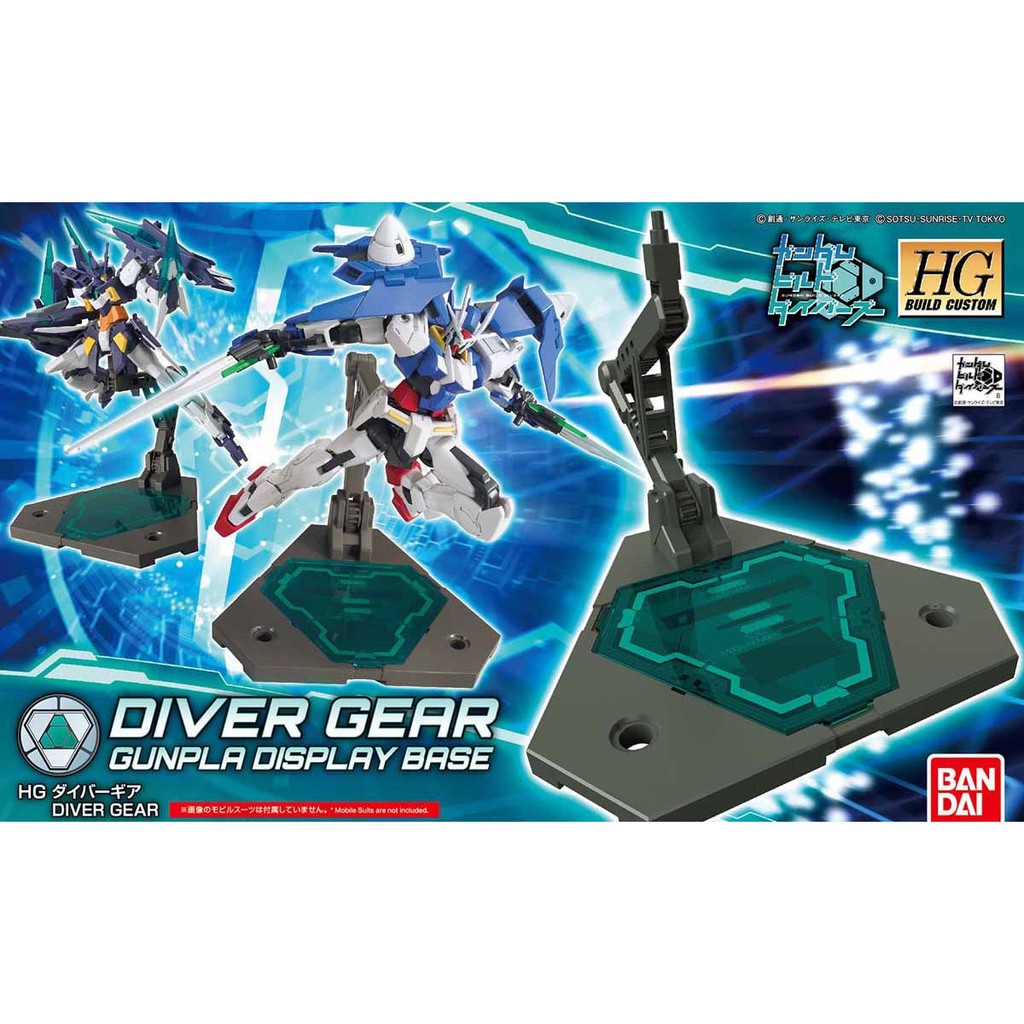 Bandai HG 1/144 Diver Gear - Gunpla Display Base | Shopee Malaysia