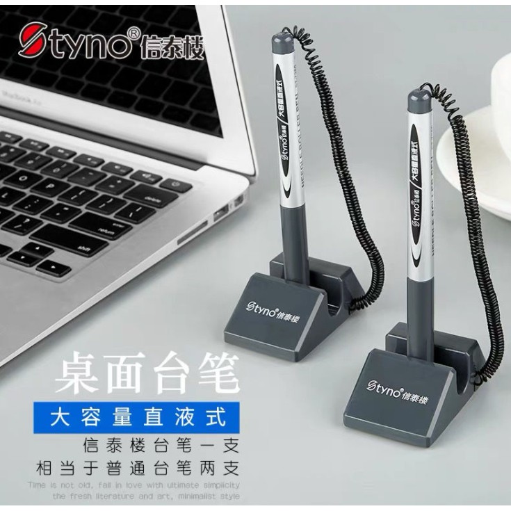 Counter Pen Signature Pen Black Gel Ink Writing Pen with Adhesive Base ...