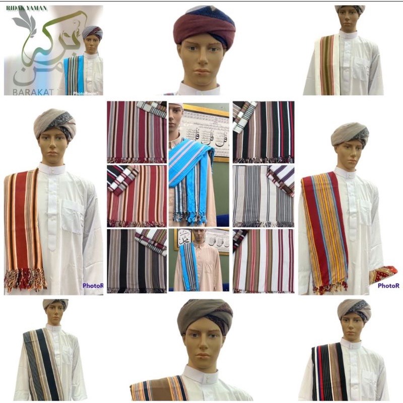 RIDAK YAMAN ORI HADRAMAWT kain rida 🧣 selendang 🧣 shawl🧣 serban yaman ...