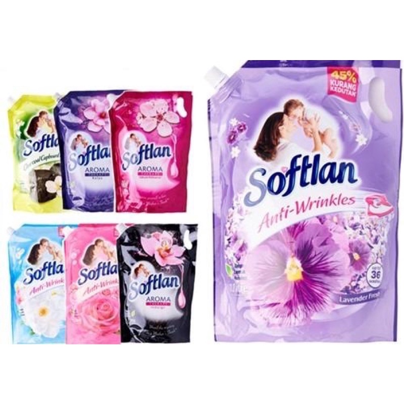 SOFTLAN FABRIC SOFTENER REFILL 1.4L | Shopee Malaysia