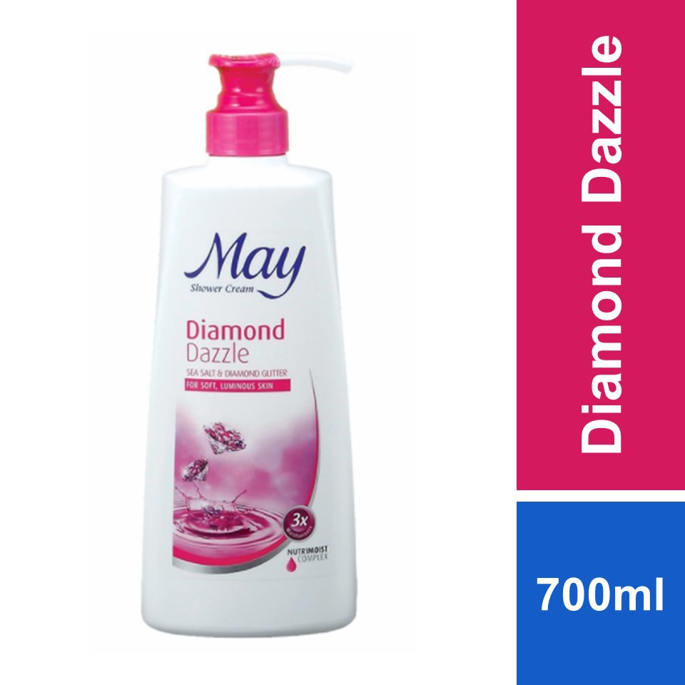 May Shower Cream - Diamond Dazzle (700ml) | Shopee Malaysia