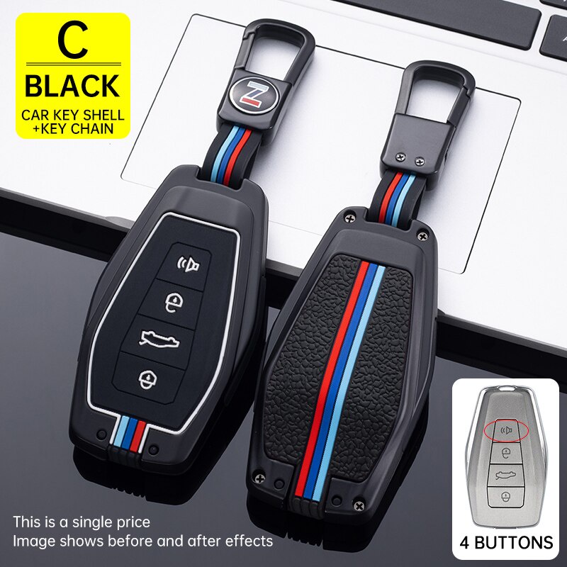 Fashion Colorful Car Key Case Full Cover for Geely Coolray 2019-2020 Atlas Boyue NL3 Emgrand X7 ...