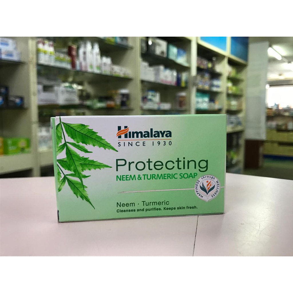 Himalaya Protecting Neem & Turmeric Soap 75g sabun daun semambu ...