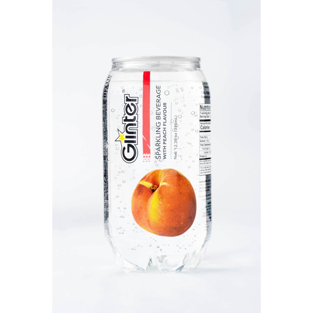 HALAL Glinter Mild Sparkling Water / Carbonated Soft Drinks - 10 Fruits ...