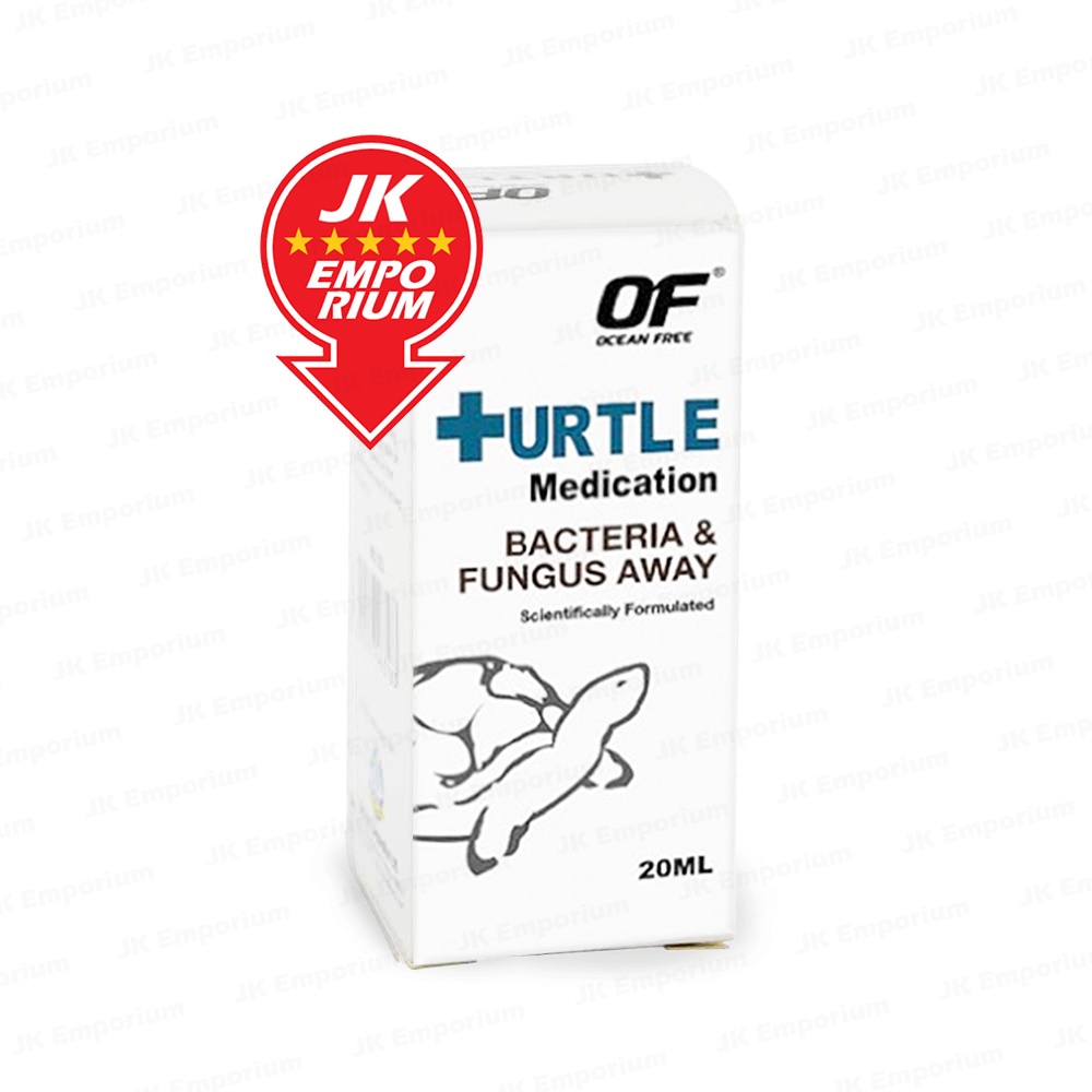 Ocean Free 20ml Turtle Tortoise Eye Clear infection Bacteria & Fungus ...