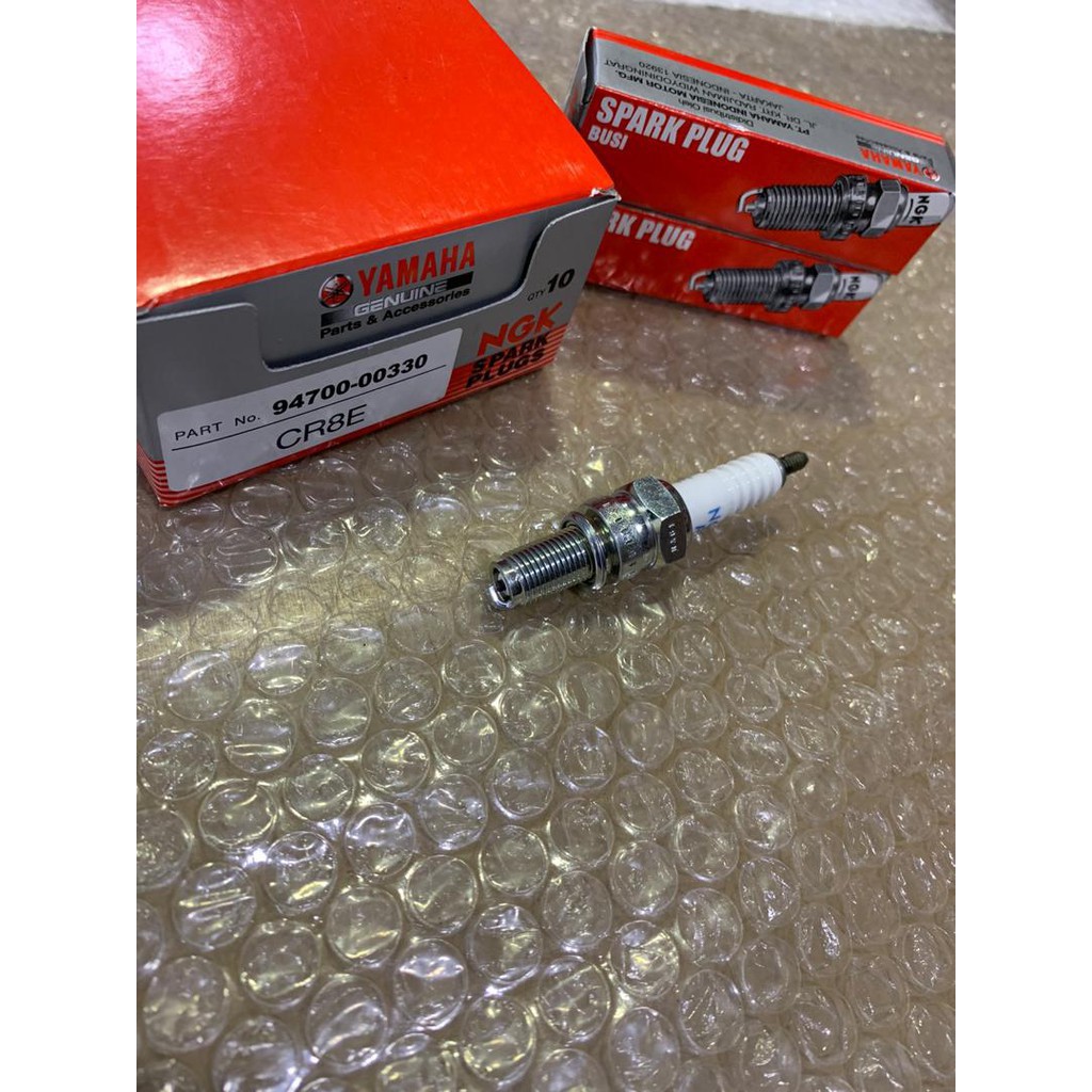NGK SPARK PLUG CPR8EA (LC135 V1-V6) / CR8E (Y15 Y15ZR) / CR6HSA (EGO S ...