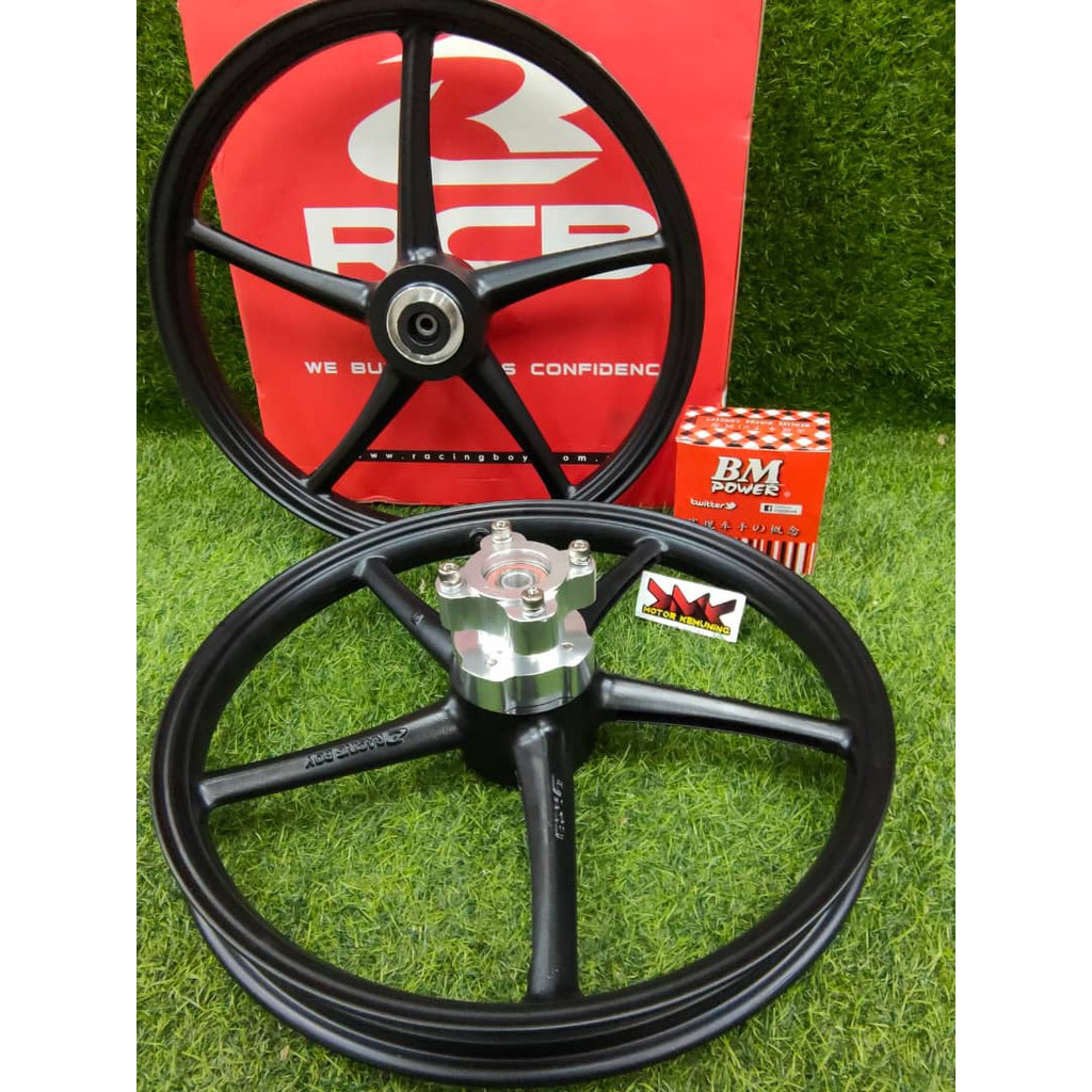 SP522 ORIGINAL racingboy custom 1.40x17 guna hub custom BM POWER untuk ...