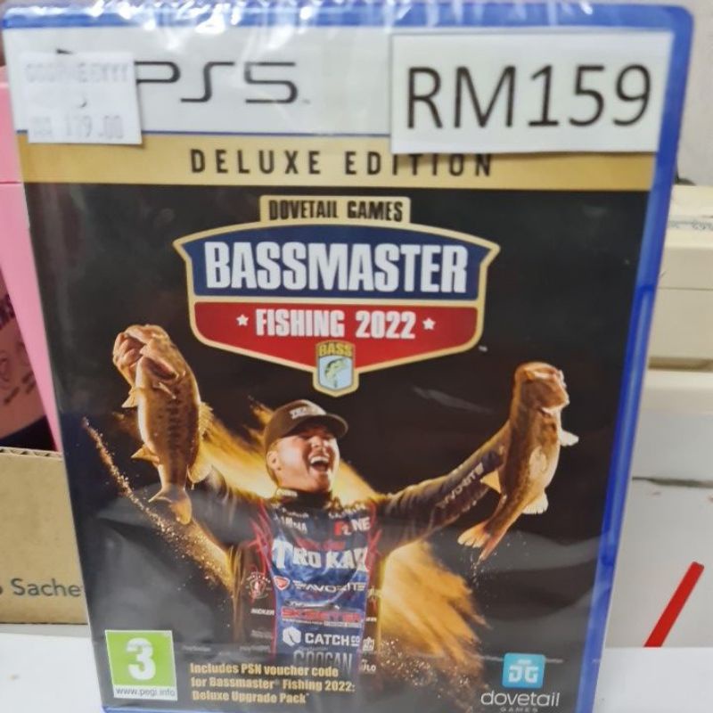 ps5 bassmaster fishing 2022 Deluxe Edition English r2 new and sealed ...