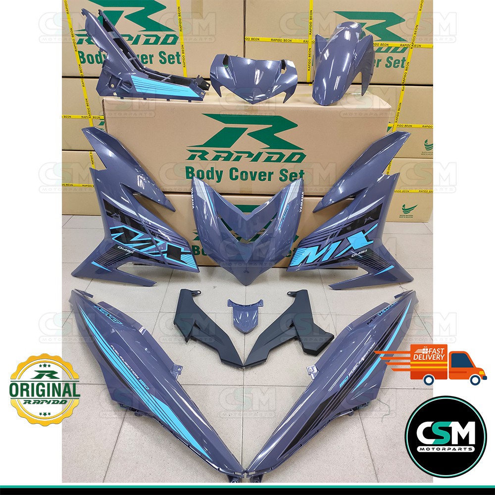 [READY STOCK] Coverset Bodyset Yamaha MX King-150 (17) Y15 Y15ZR V1 V2 ...