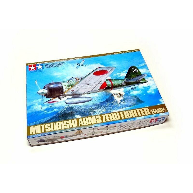 Tamiya USA TAM61025 1/48 A6M3 Type 32 Zero Fighter Plastic Model ...