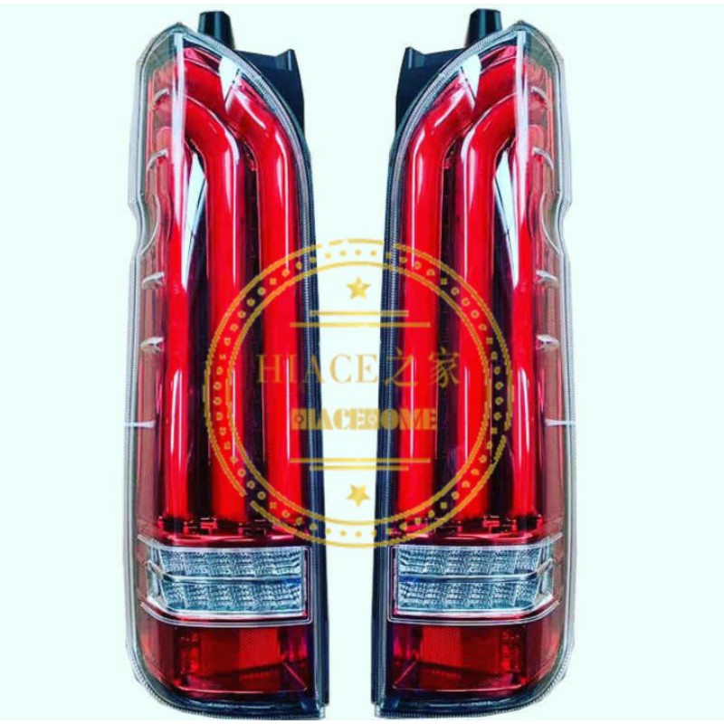 HIACE 200 series modified tail light running water command light 200 ...