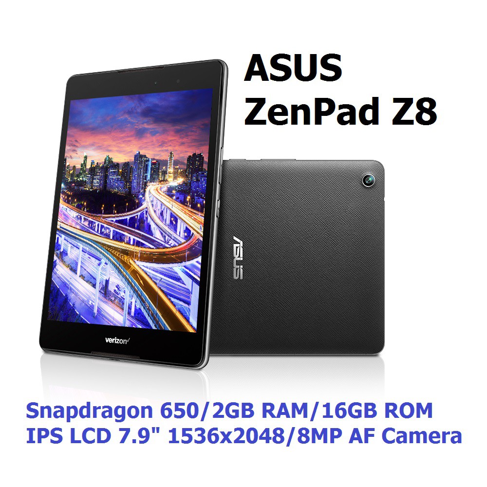 Used ASUS ZenPad Z8 P008 Snapdragon 650 WiFi Android Tablet FREE Smart ...