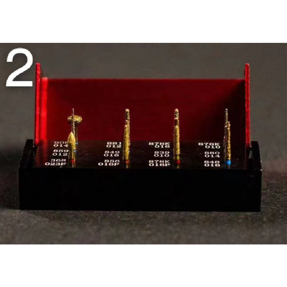 Jinzuan Dental Crown Pulp Inlay Veneer Restoration Pit and Fissure Bur ...