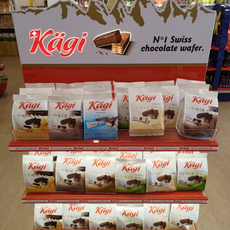 Coklat Wafer Kagi Minis Hazelnut Choco Matcha Dark Dark Orange 125gm ...