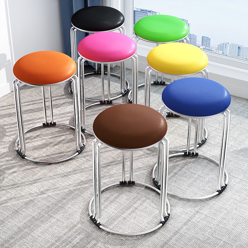 Welcome! Square stool fashion round stool table stool folding chair ...