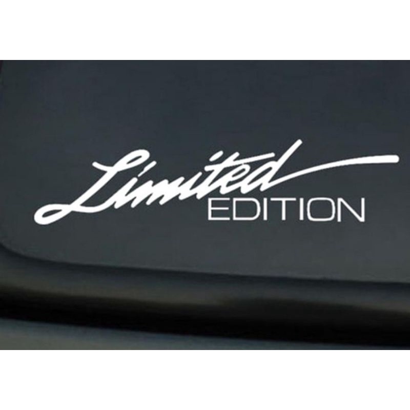 sticker limited edition/ cutting sticker | Shopee Malaysia