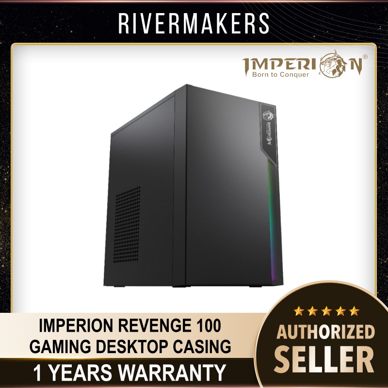 IMPERION REVENGE 100 ATX GAMING DESKTOP CASING | Shopee Malaysia