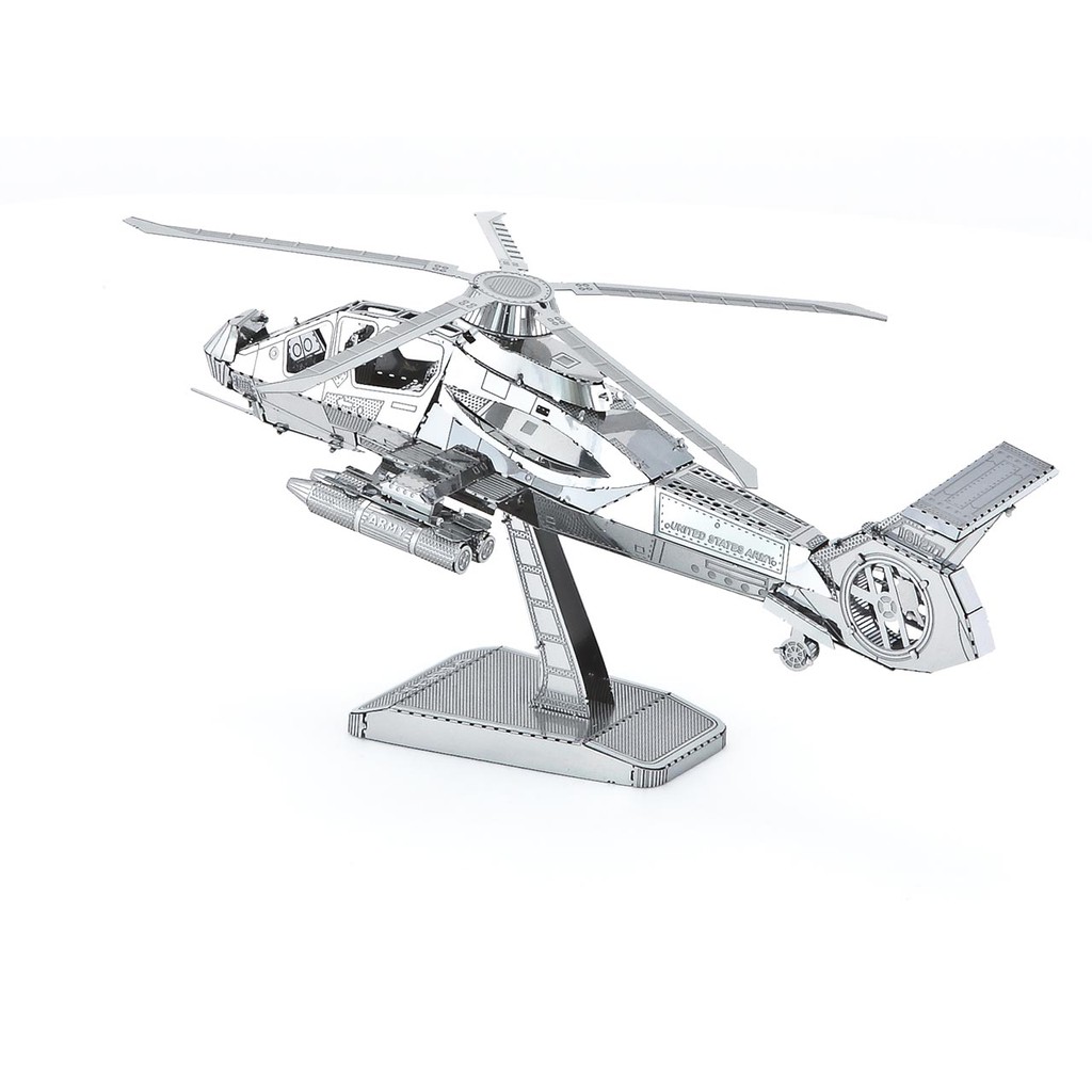 3d Metal Assembly Model RAH-66 Comanche Attack Helicopter | Shopee Malaysia