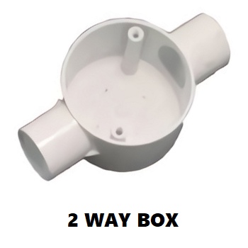 Conduit Pipe Fitting Accessories PVC 20mm 25mm 1 2 3 4 Way Tee Elbow ...