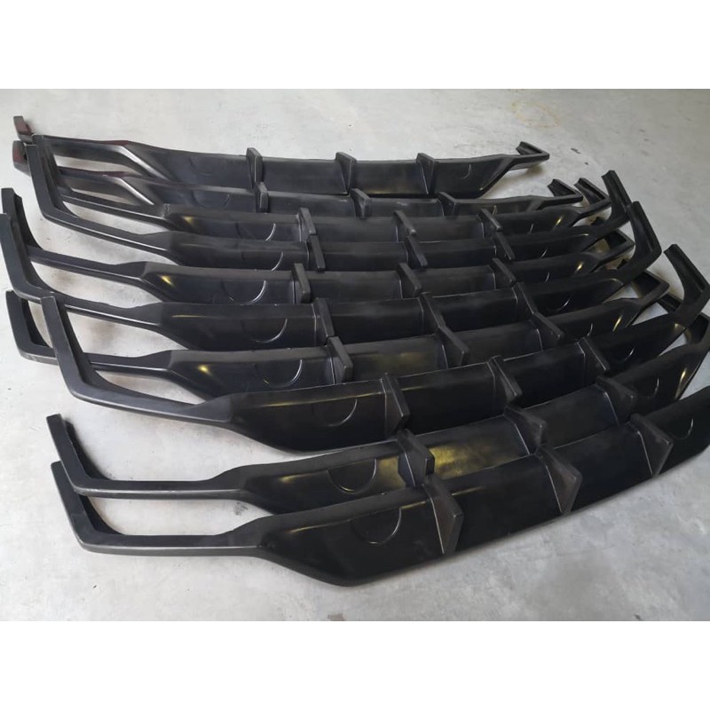 [ Myvi Gen3 PreFacelift ] - Rear Diffuser V1 PU Material Ready Stock ...