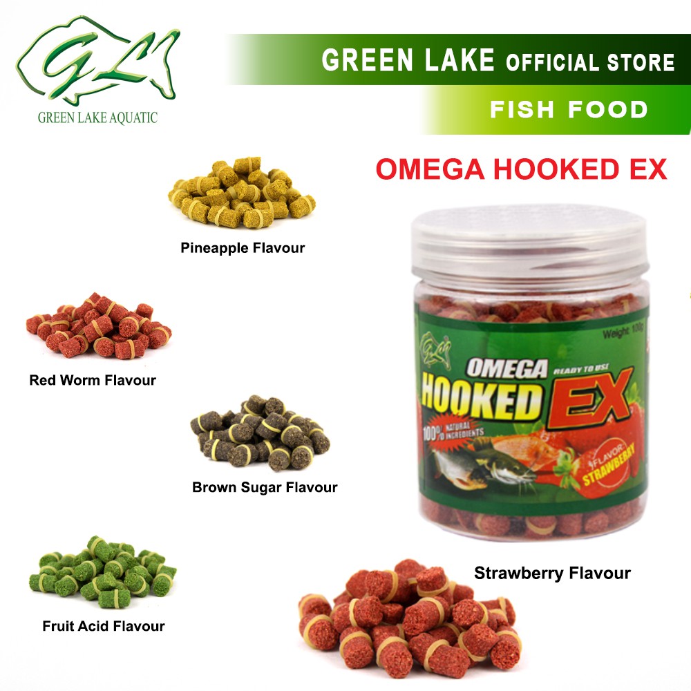 GL Omega Hooked EX Fishing Bait Fresh Scent Temptation Crucian Grass ...