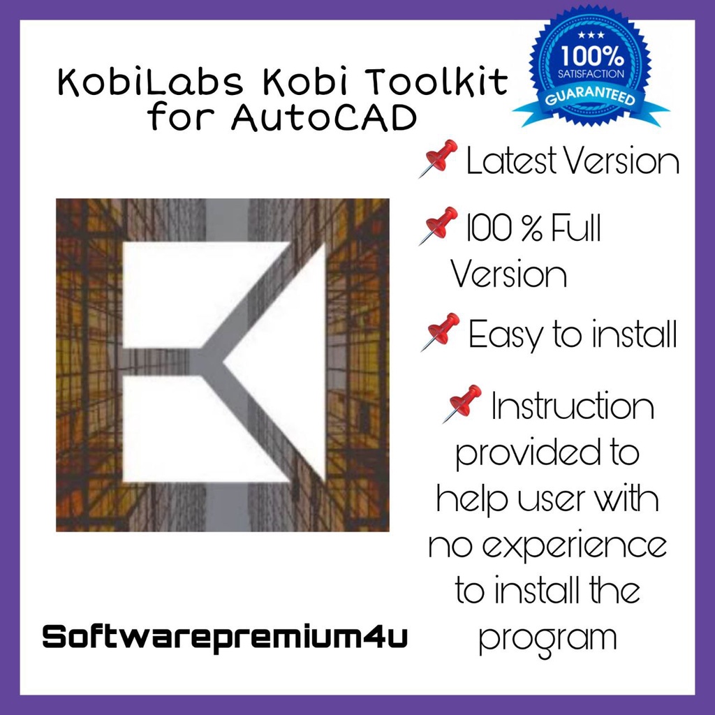 Kobilabs Kobi Toolkit For Autocad 2018 2022 🔥【latest】🔥 Shopee Malaysia