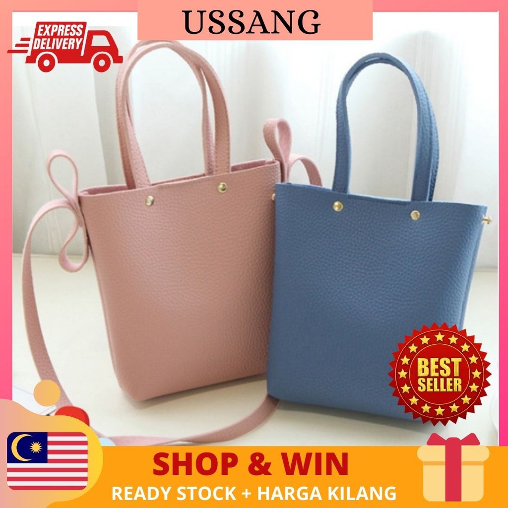 [READY STOCK] USSANG Sling Bag Kecil Handbag Tote Bag Cute Casual Beg ...
