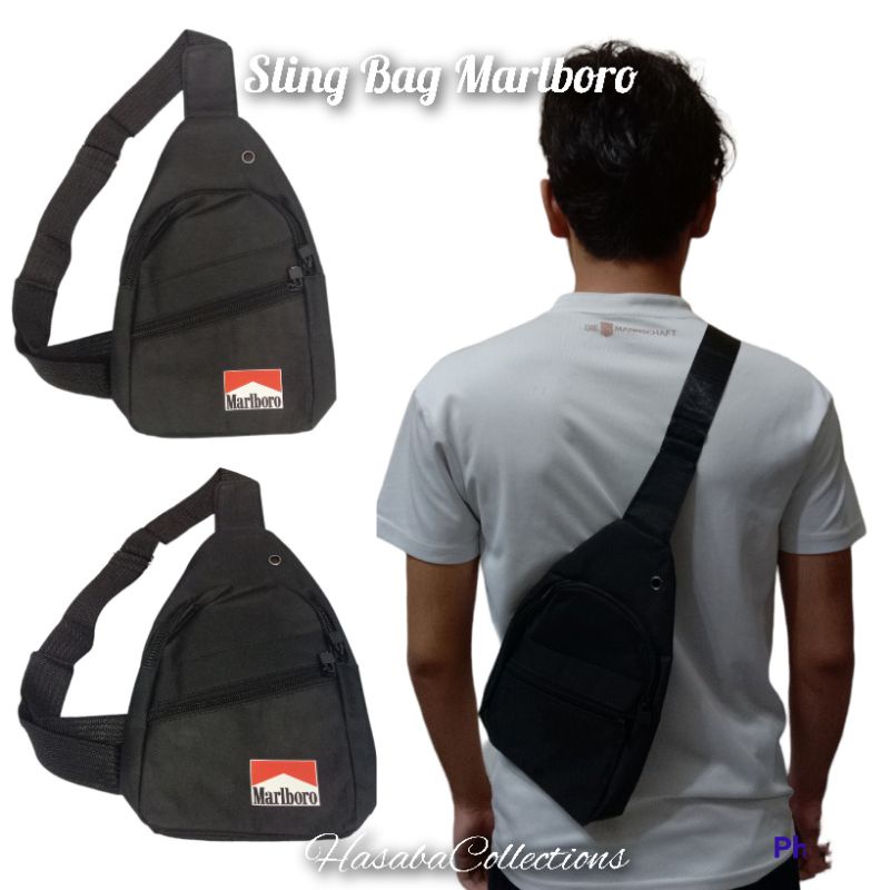 Marlboro Sling Bag Beg Sandang Silang Marlboro Local seller | Shopee ...