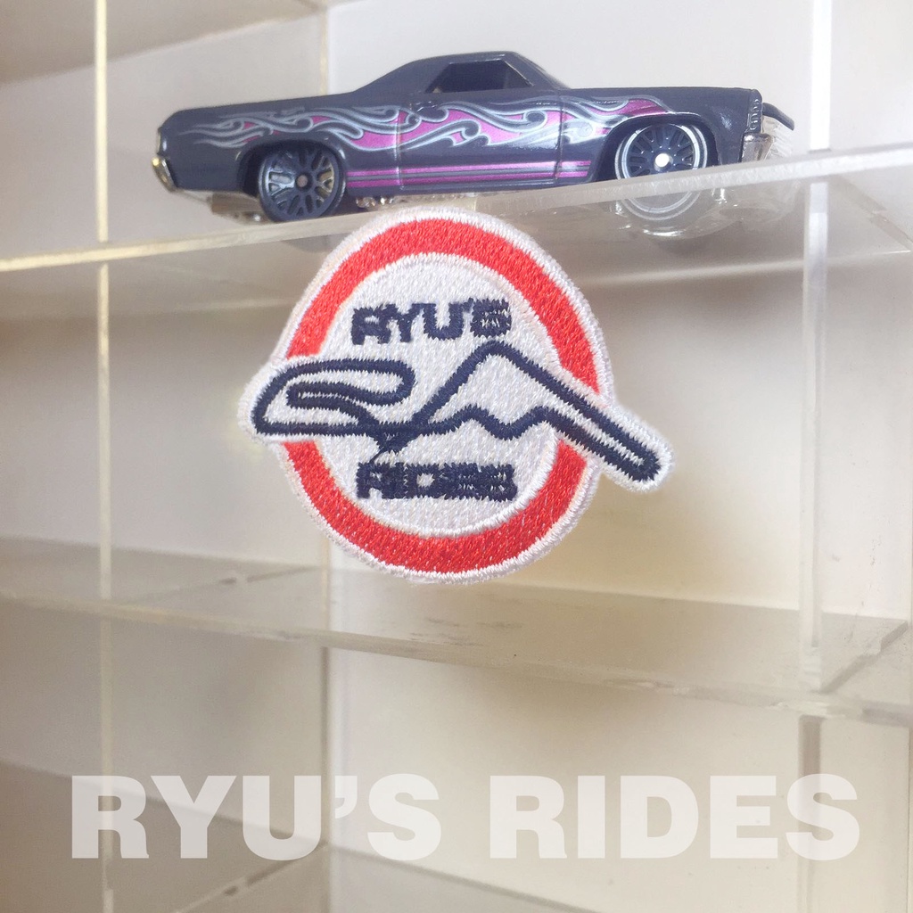Hot Wheels [Ryu's Rides] Custom Patch/Emblem/Computer Embroidery ...