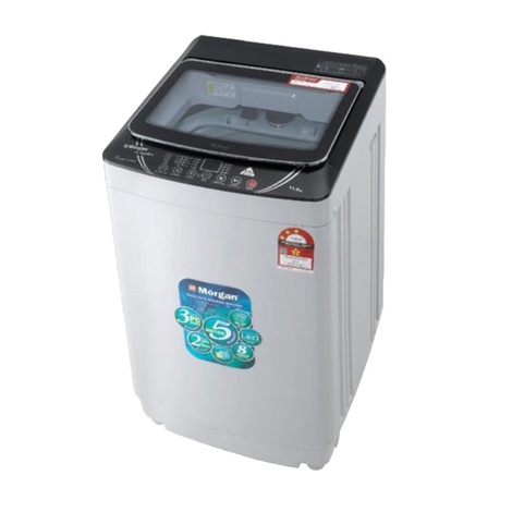 Morgan 11KG + 3KG Top Full Auto Washing Machine Hot Dryer MWM-11 SAPPHIRE | Shopee Malaysia