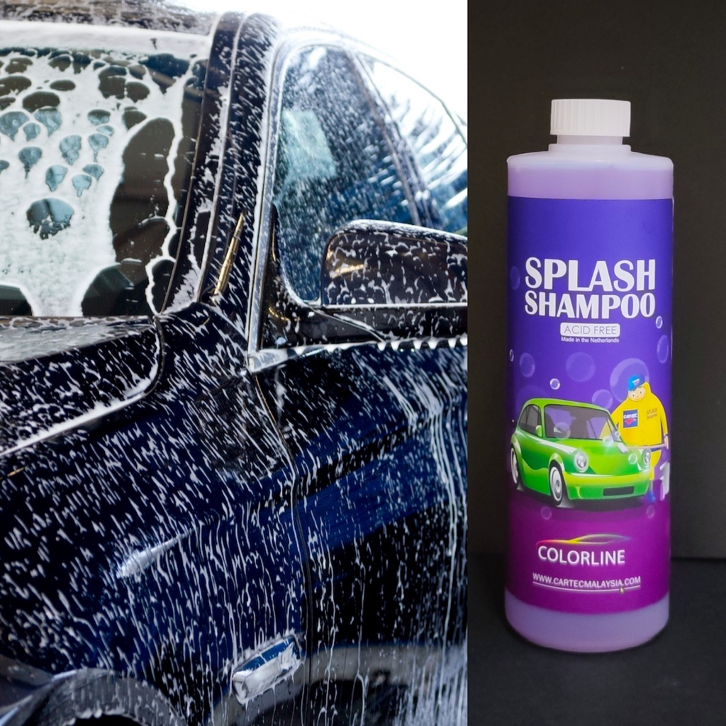 CARTEC SPLASH SHAMPOO (wash & wax car shampoo) | Shopee Malaysia